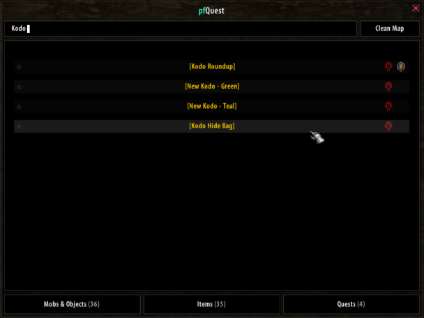 pfQuest - Splashgame Community